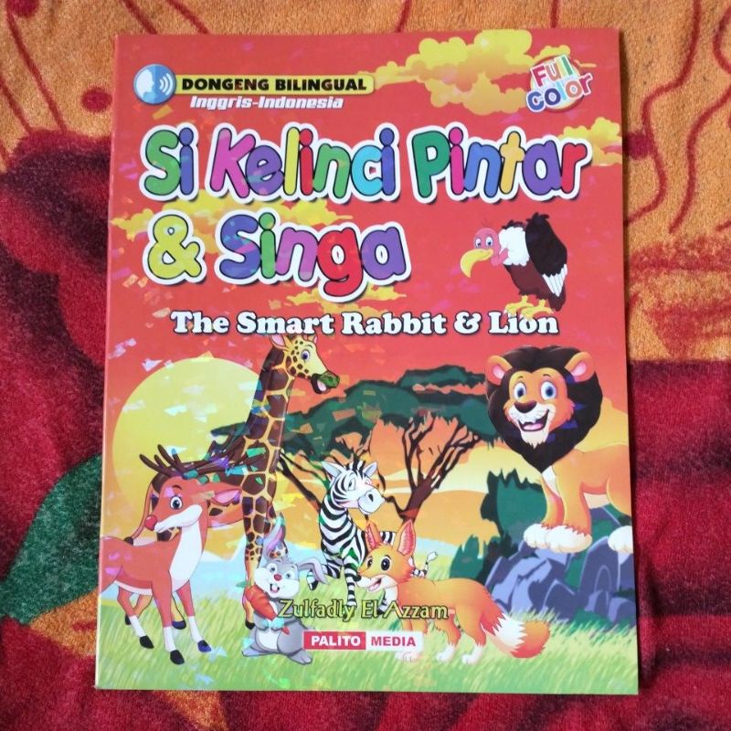 Jual ORIGINAL BUKU DONGENG CERITA ANAK SI KANCIL PINTAR DAN SINGA ...