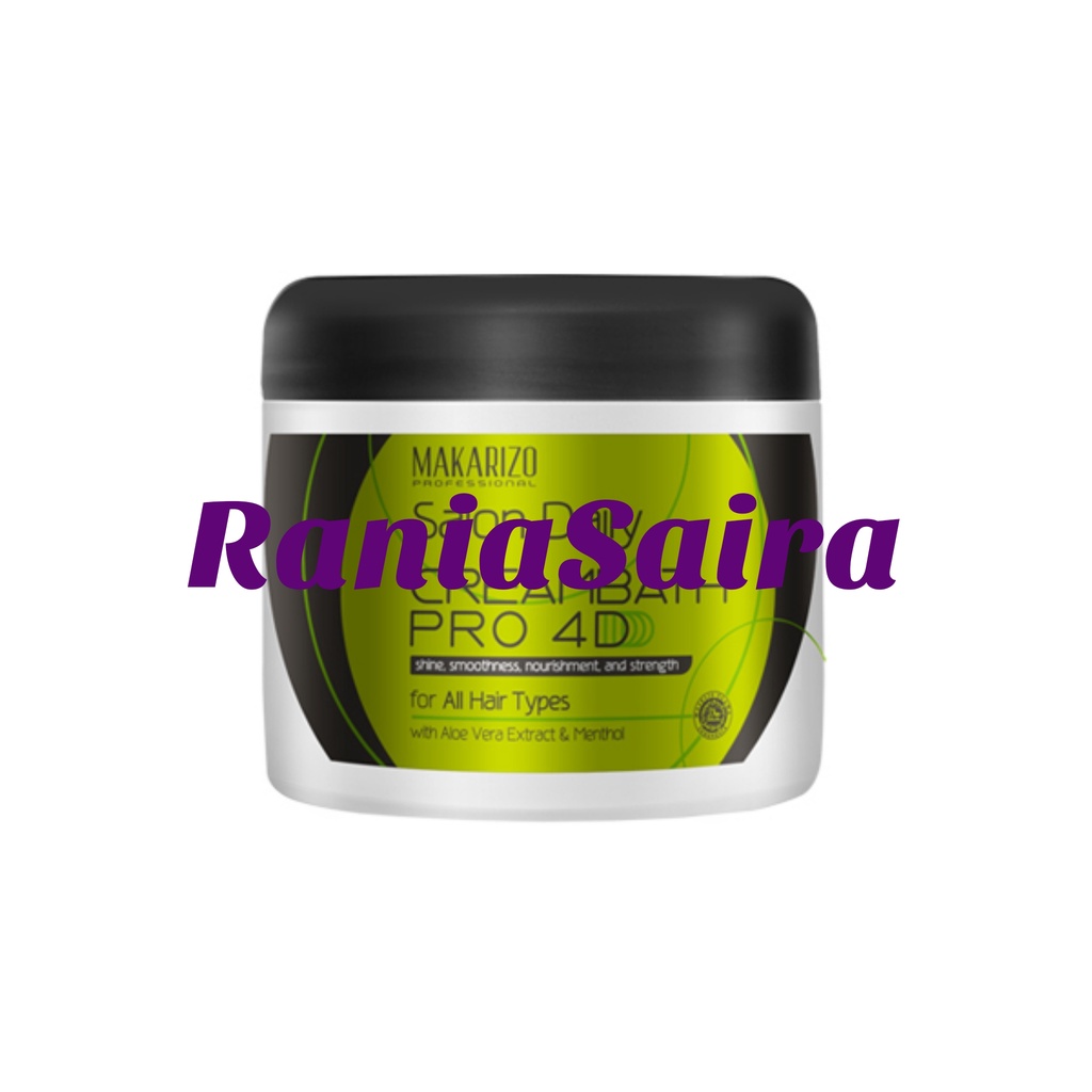 Jual MAKARIZO Professional Salon Daily Creambath Pro 500gr Perawatan ...