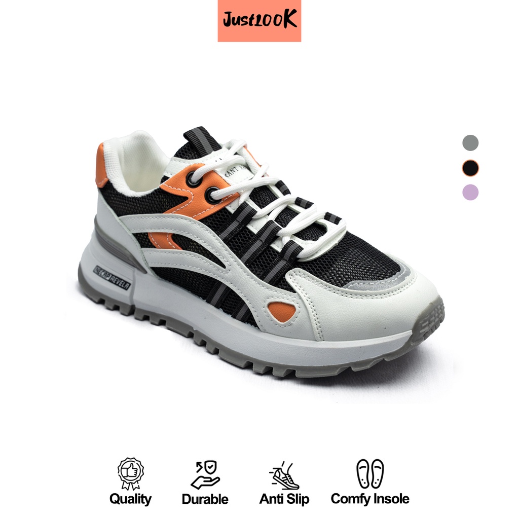 Jual JustLook Hakyung Sepatu Sneakers Wanita Sneakers Shoes Fashion ...