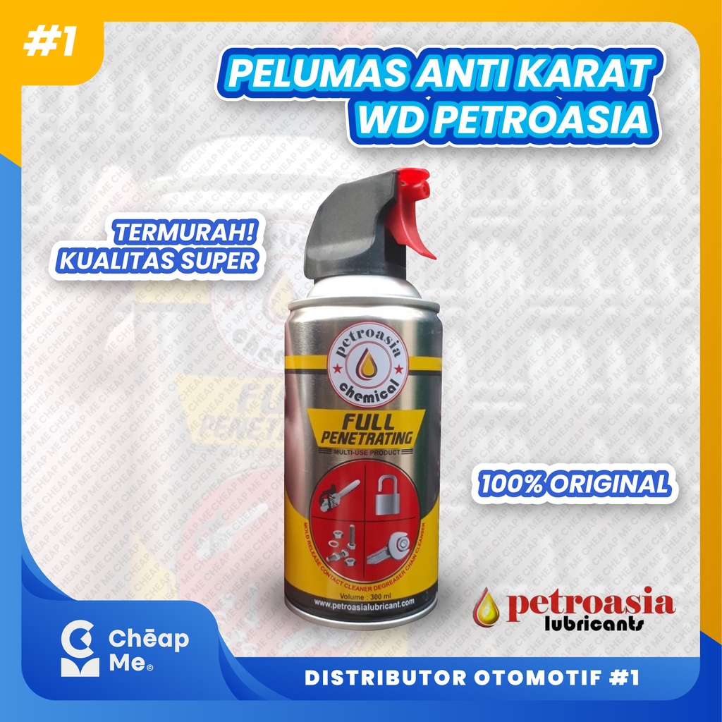 Jual Pelumas Anti Karat / Penetrating Cleaner WD Korosi SNI 300ml ...