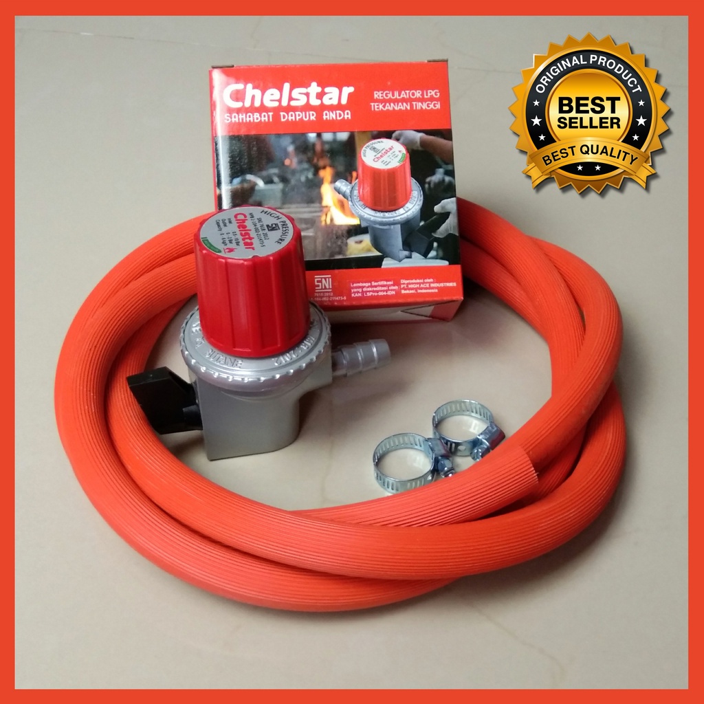 Jual PAKET REGULATOR TEKANAN TINGGI CHELSTAR, REGULATOR KOMPOR SEMAWAR ...