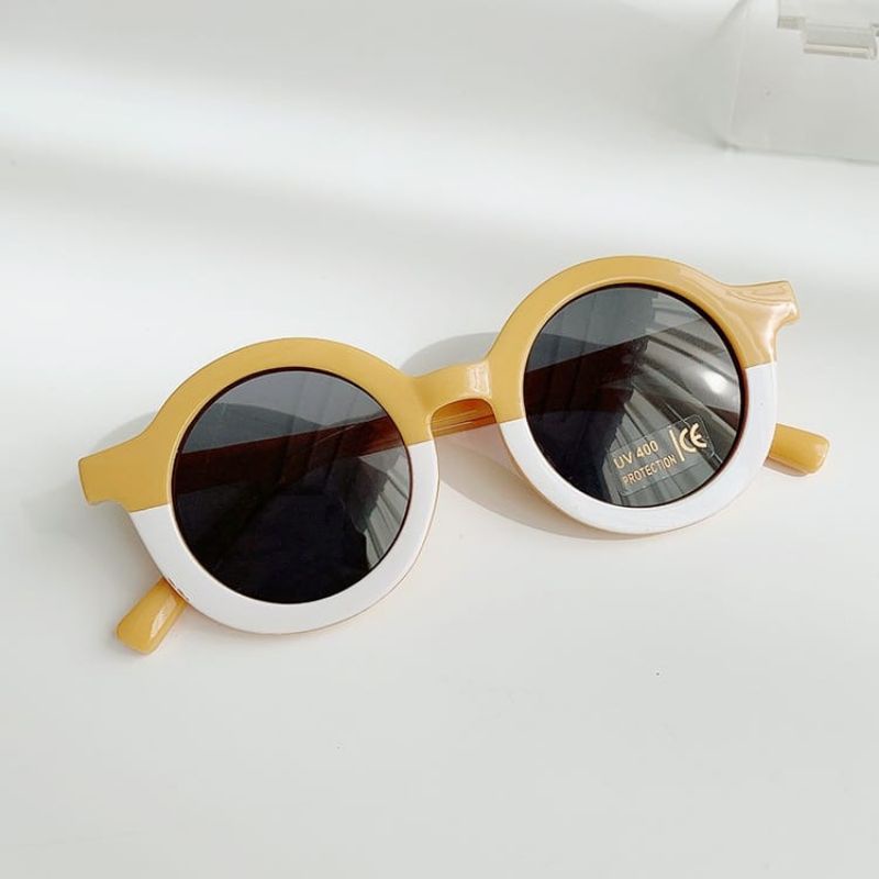 Jual Kacamata Anak Bulat Gradasi Warna New Trend Hitam Motif Gradasi ...