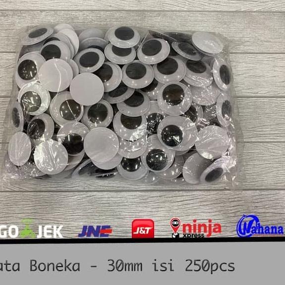 Jual Mata Boneka - 30mm (250 pcs) | Shopee Indonesia