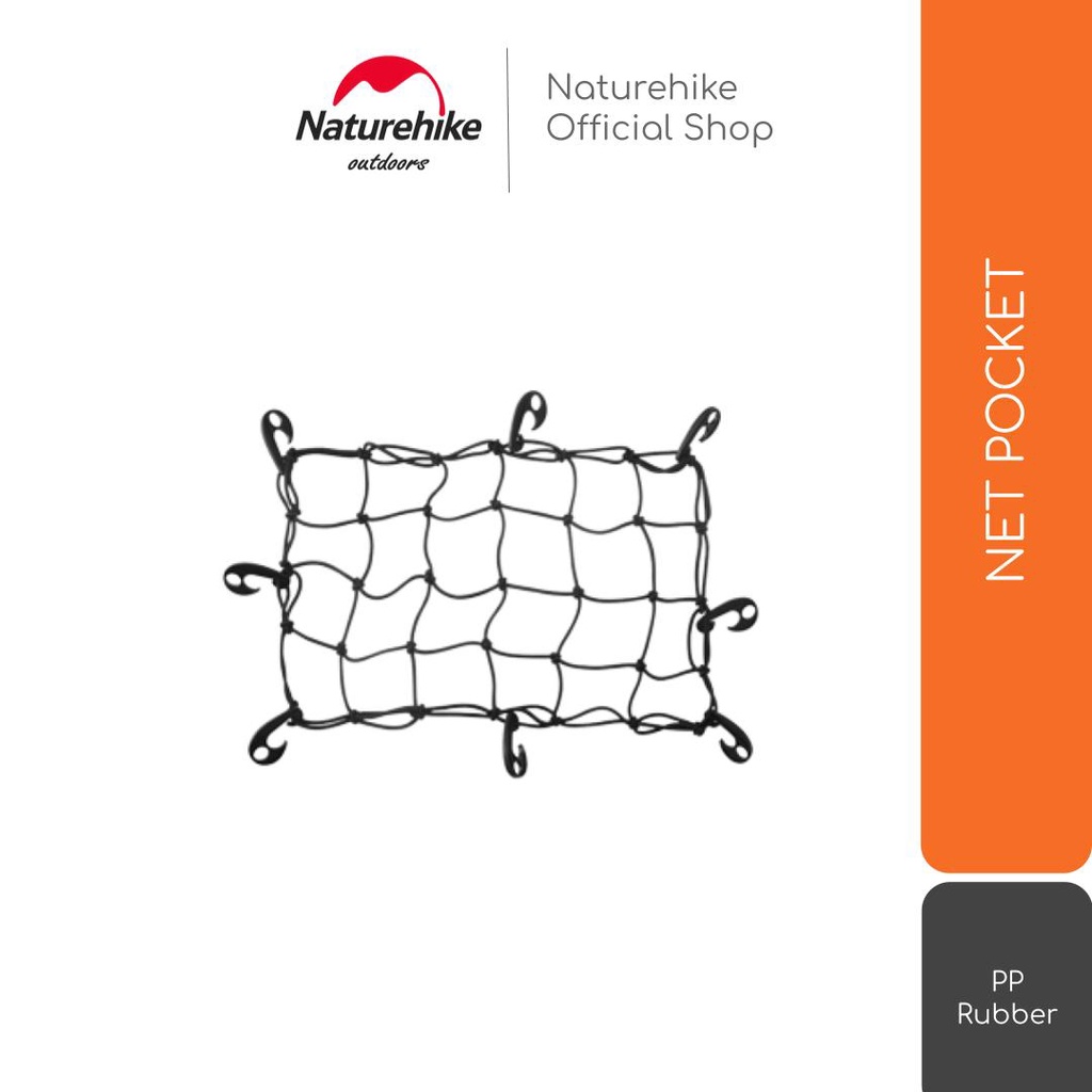Jual CARGO NET POCKET / JARING PENGIKAT BARANG CAMPING NATUREHIKE ...