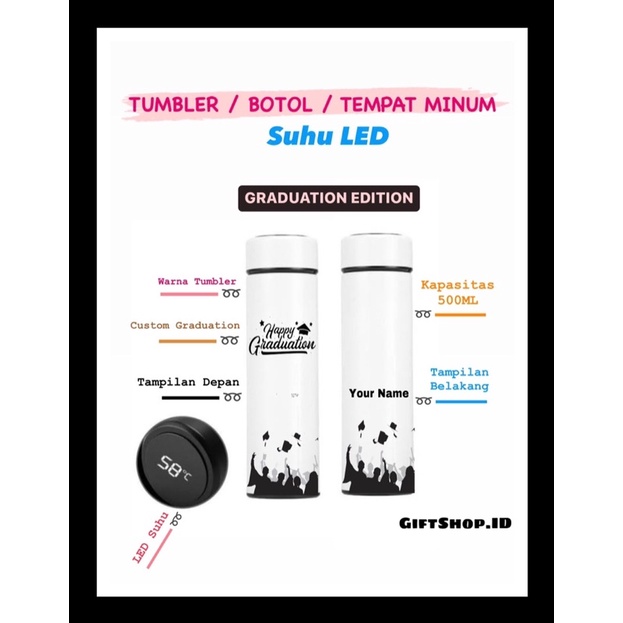 Jual Tumbler minum / Botol Minum / Tempat Minum termos minum mug termos ...