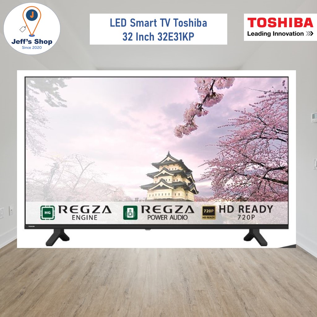 Jual LED Smart TV Toshiba 32 Inch 32V31LP [HD Ready] | Shopee Indonesia