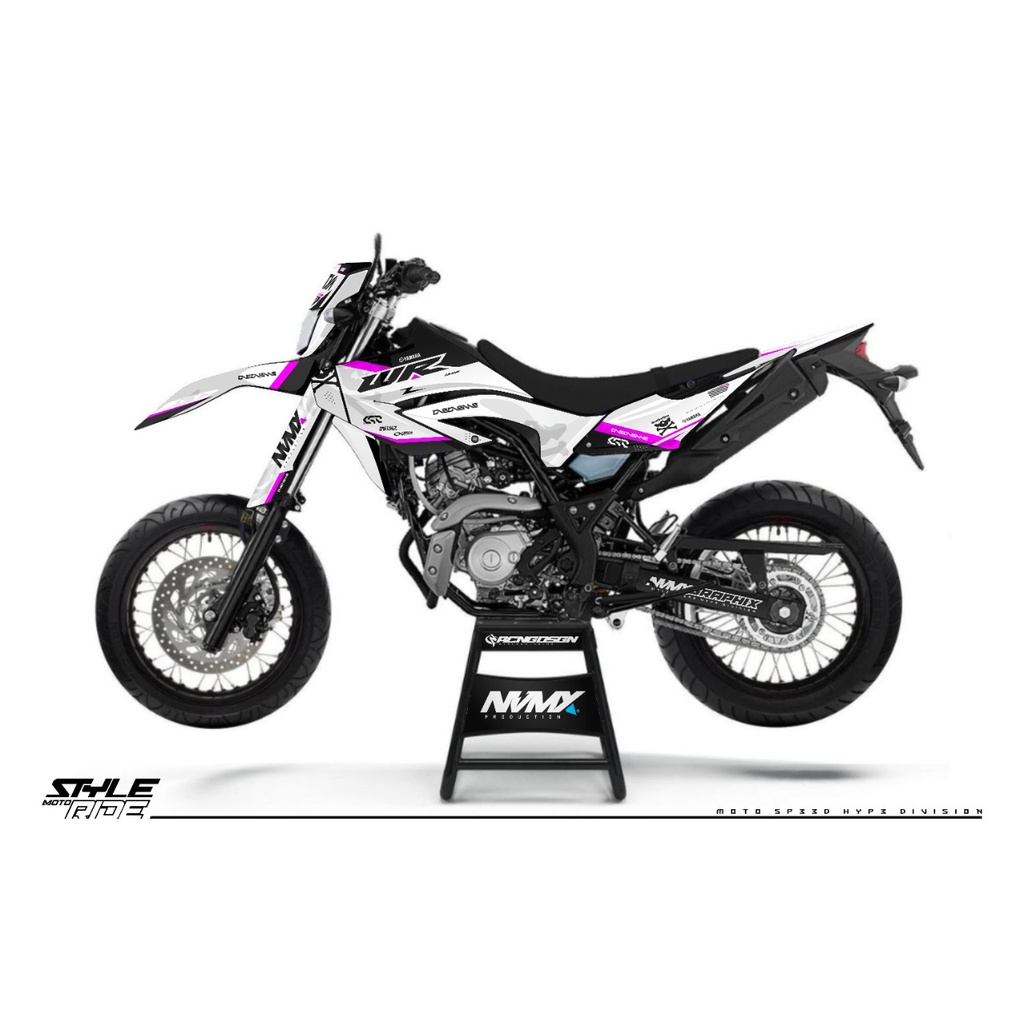 Jual Decal WR155 Full Body Variasi Decal WR Supermoto Aksesoris Stiker ...