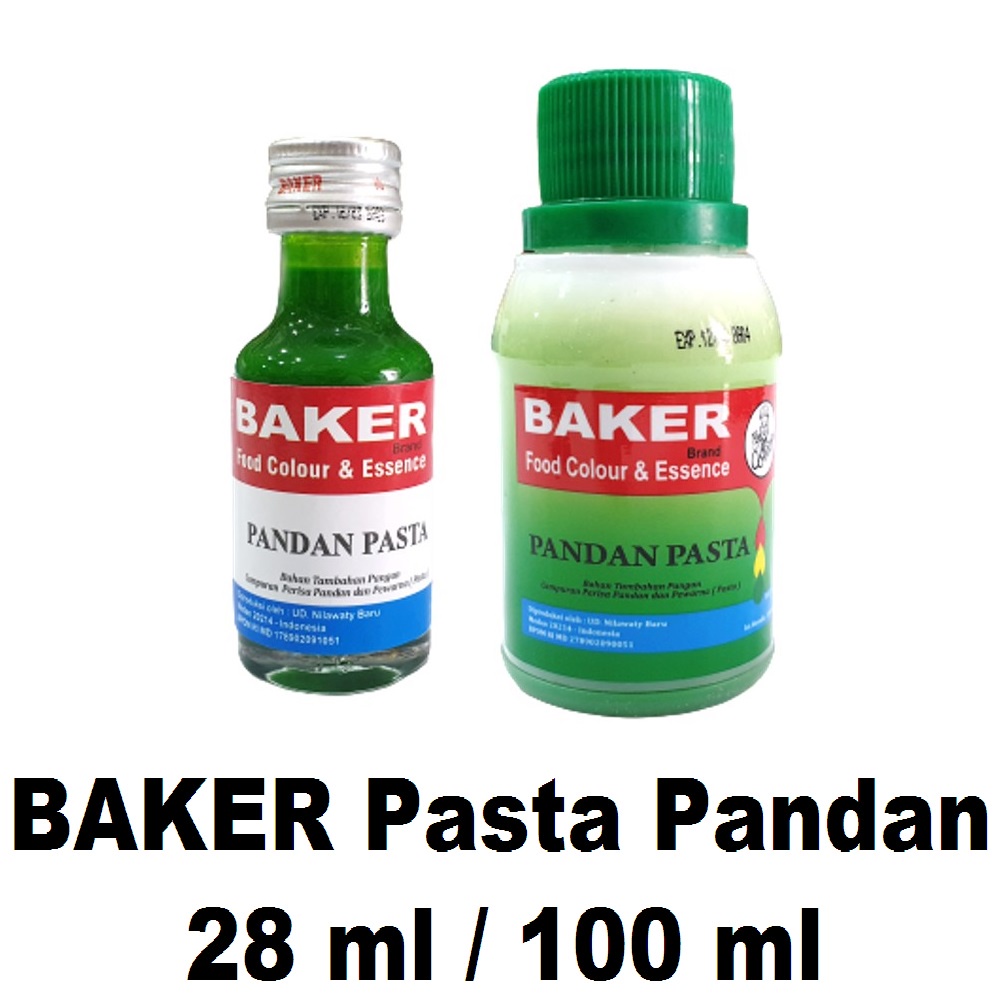 Jual BAKER Pasta Pandan 30 gr | Shopee Indonesia
