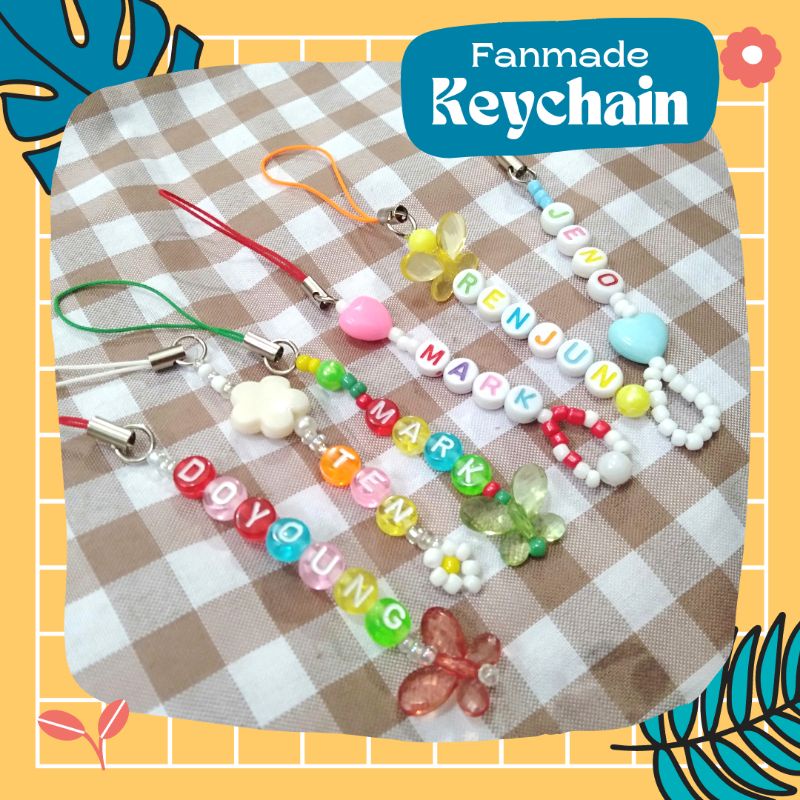 Jual GANCI KEYCHAIN MANIK KPOP NCT WAYV BLACKPINK AESPA CUSTOM NAMA ...