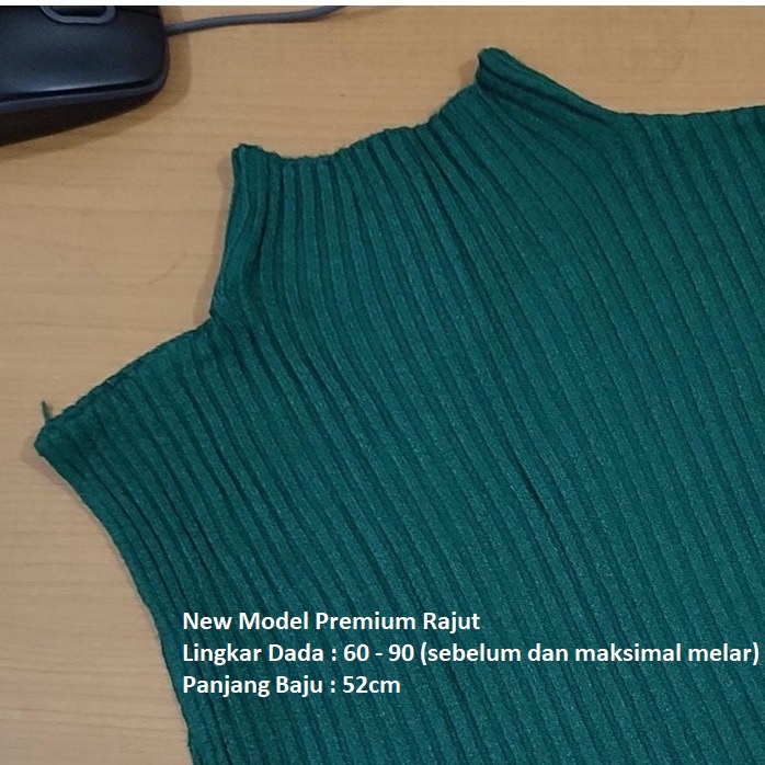 Jual AJW Atasan Rajut Import Premium Tanpa Lengan RM RA| Inner ...