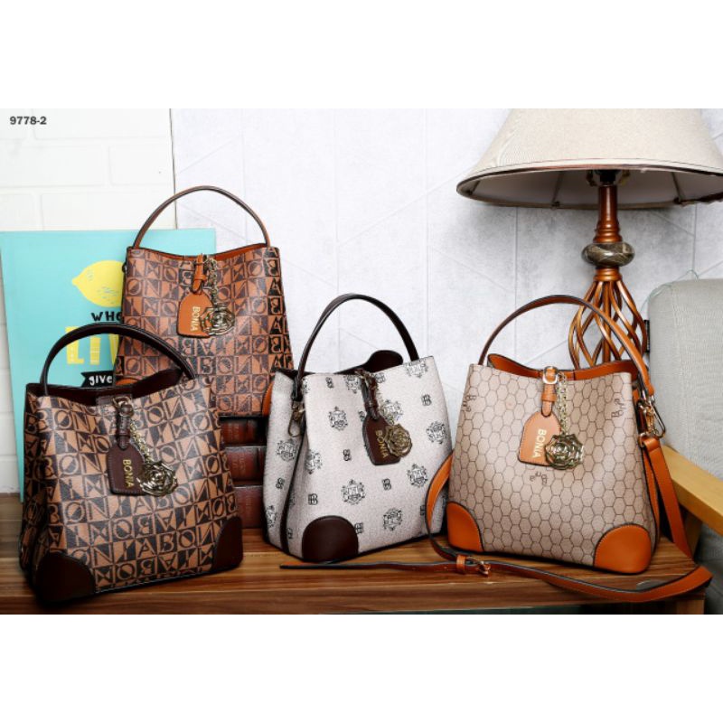 Jual TAS BONIA BUCKET BAG 9778-2 SEMIPREMIUM | Shopee Indonesia