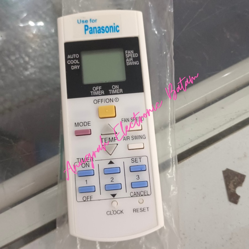 Jual Remote ac panasonic universal multi air conditioner panasonic ...