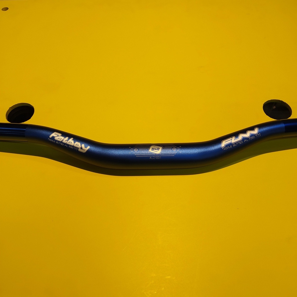 Jual Stang sepeda MTB Funn Fat boy panjang 750 mm rise 30 blue alloy ...