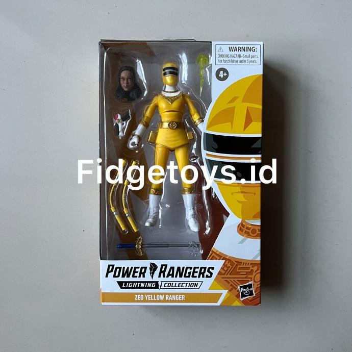 Jual Power Rangers Lightning Collection Zeo Yellow Ranger Action Figure ...