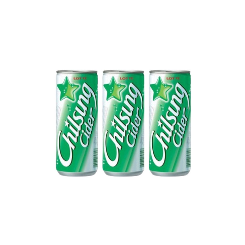 Jual Lotte Chilsung Cider 3 x 250 mL | Shopee Indonesia