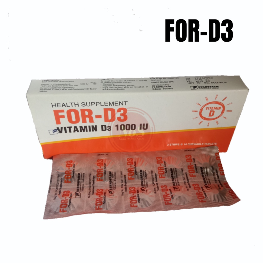 Jual Vitamin D3 1000 IU | Shopee Indonesia