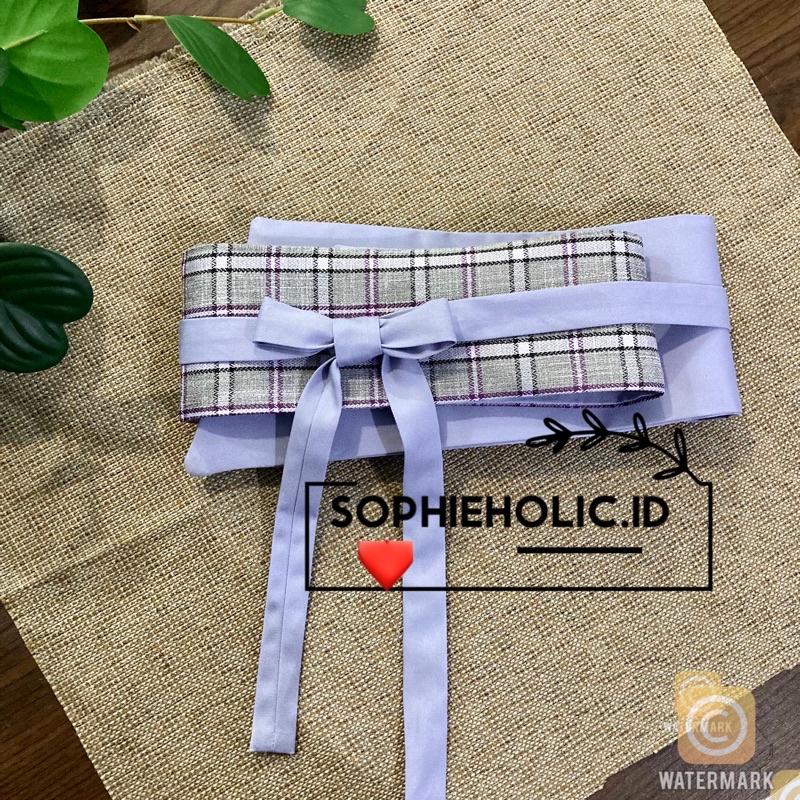 Jual Obi Belt / ikat pinggang kain mix style | Shopee Indonesia