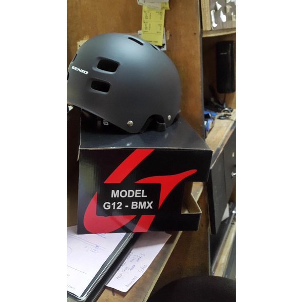 Jual Helm sepeda batok genio g12 | Shopee Indonesia