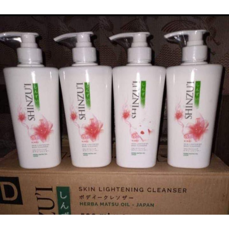 Jual Shinzui Body Cleanser 400ml / Shinzui bodywash pump botol 480ml ...
