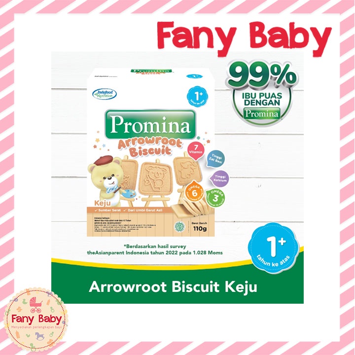 Jual PROMINA ARROWROOT BISCUIT 110GR | Shopee Indonesia
