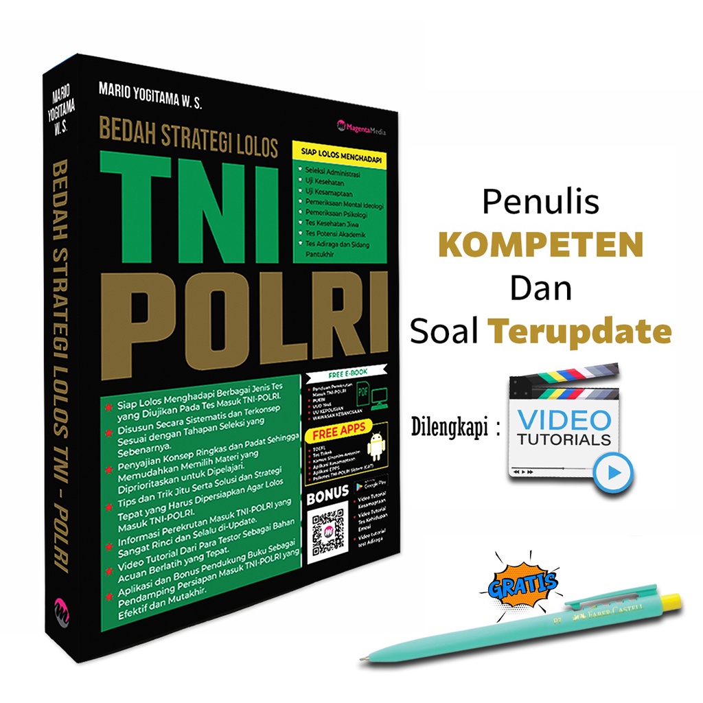 Jual Buku Panduan Lengkap Tes Tni Polri Bedah Strategi Lolos Tni