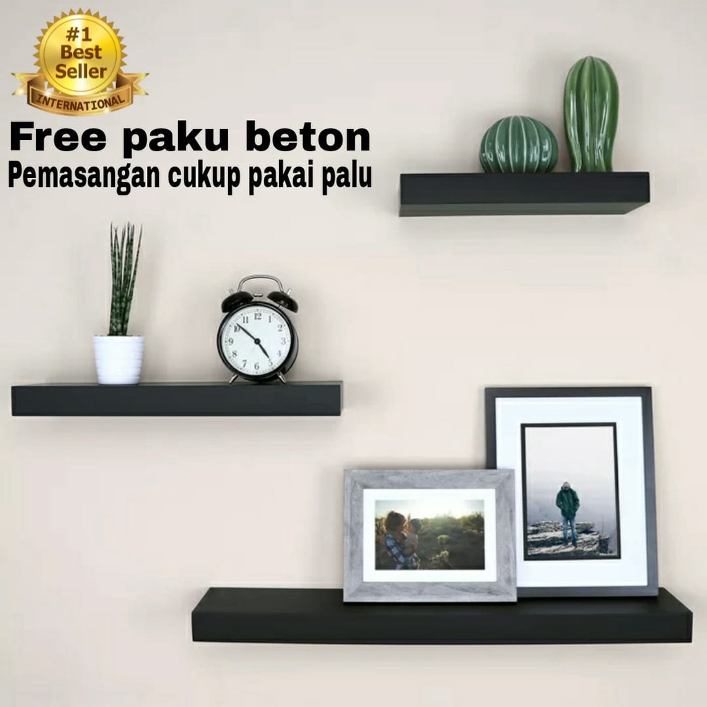 Jual PAPAN AMBALAN MODEL TANPA SIKU L/RAK TEMPEL ESTETIK DENGAN UKURAN ...