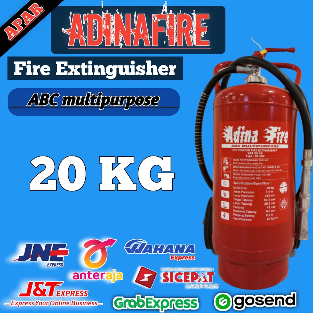 Jual TABUNG PEMADAM APAR 20 KG ISI POWDER | Shopee Indonesia