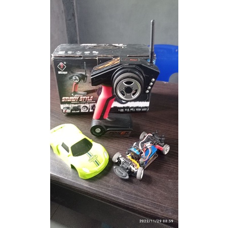 Jual Mini RC 1/28 WL Toys K969 AWD+Gyro lengkap. | Shopee Indonesia