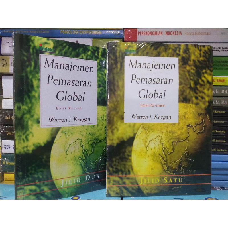 Jual Buku Manajemen Pemasaran Global Edisi 6 Buku 1 & 2 - Warren J. Keegan | Shopee Indonesia