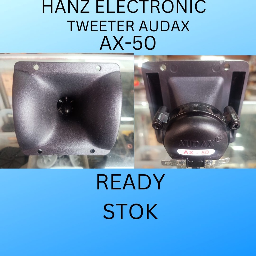 Jual HANZ ELEKTRONIK TW 011 TWEETER AUDAX AX-50 ORIGINAL | Shopee Indonesia
