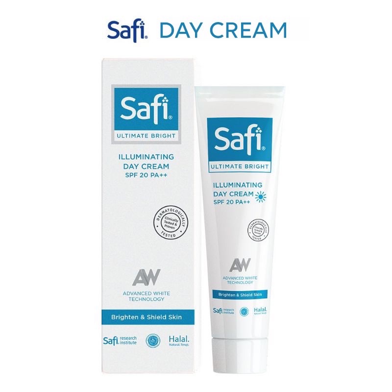 Jual SAFI ULTIMATE BRIGHT ILLUMINATING DAY CREAM SPF20 PA ++ 18,5G ...