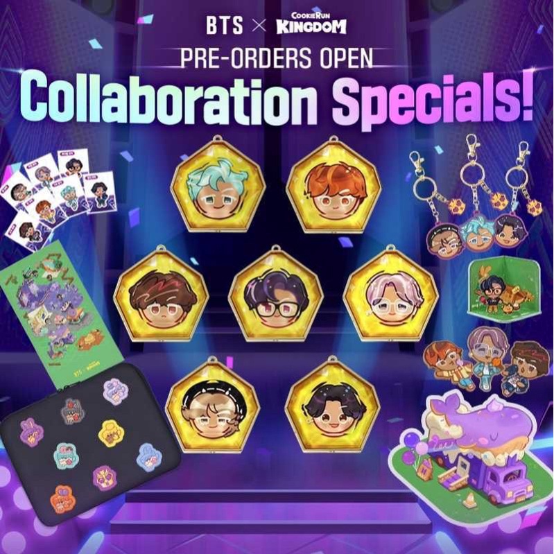 Jual [READY] BTS Cookie Run: Kingdom Merch Collection | Shopee Indonesia