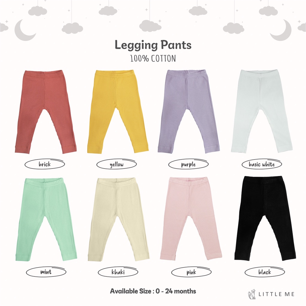 Jual Little Me - Celana panjang Legging rib Bayi / Celana Panjang Bayi ... Jual Little Me - Celana panjang Legging rib Bayi / Celana Panjang Bayi ...