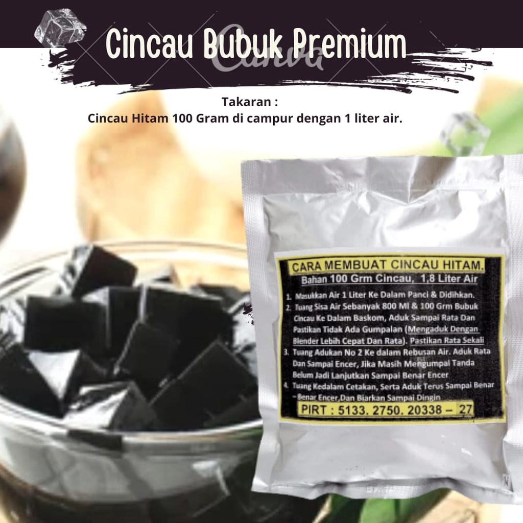 Jual Bubuk Cincau Hitam 1 ONS - Bubuk Cincau Hitam -100 gram bubuk ...