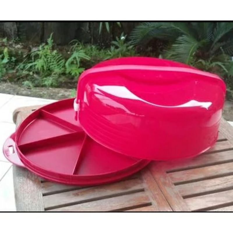 Jual cake taker Tupperware tempat kue original | Shopee Indonesia