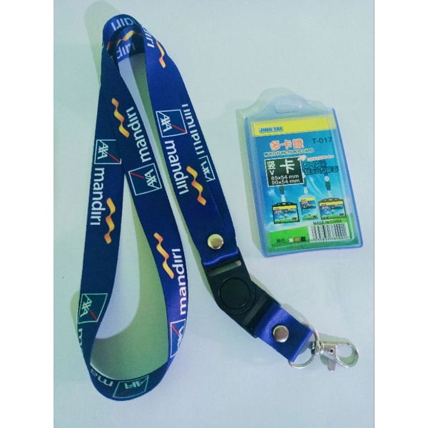 Jual Tali id card Mandiri AXA [READY STOK] | Shopee Indonesia