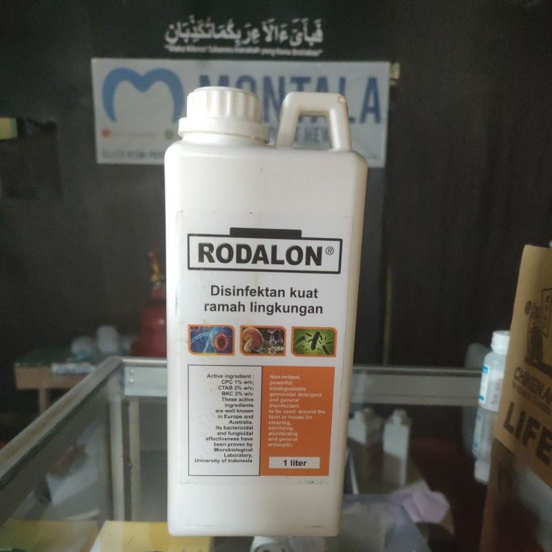 Jual Rodalon 1 liter Desinfektan Ampuh Membasmi Virus Bakteri Jamur ...