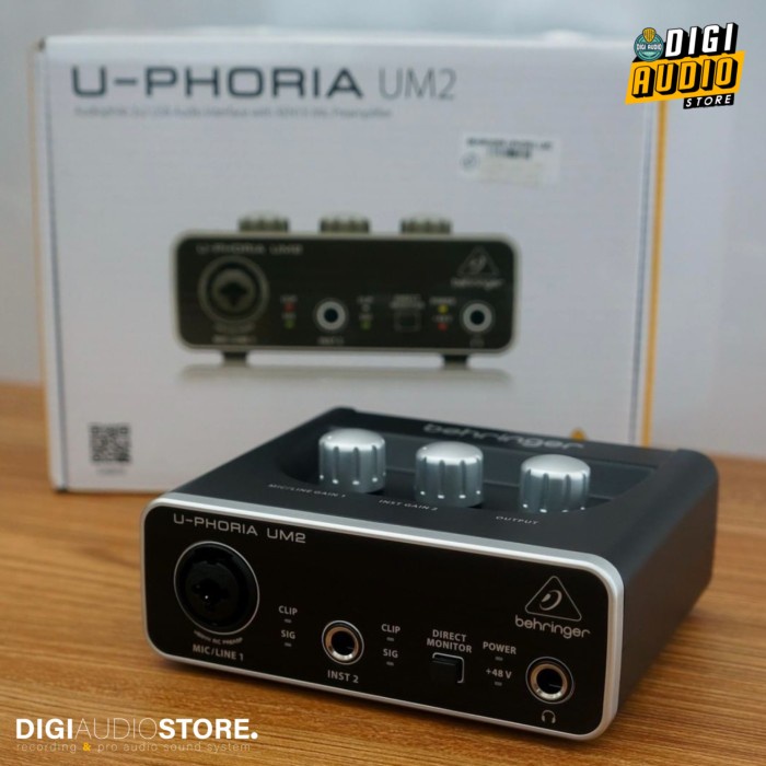 Jual Behringer U-Phoria Um 2 Soundcard Usb Audio Interface Home ...