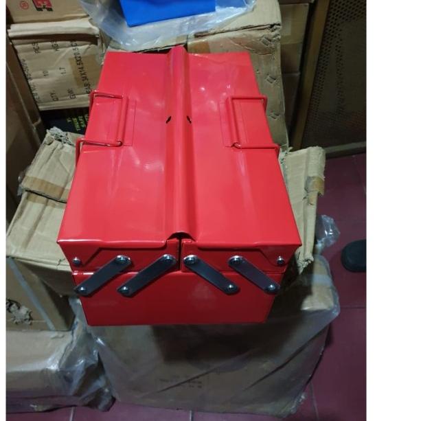 Jual Tool box 2 susun OPT - Biru | Shopee Indonesia