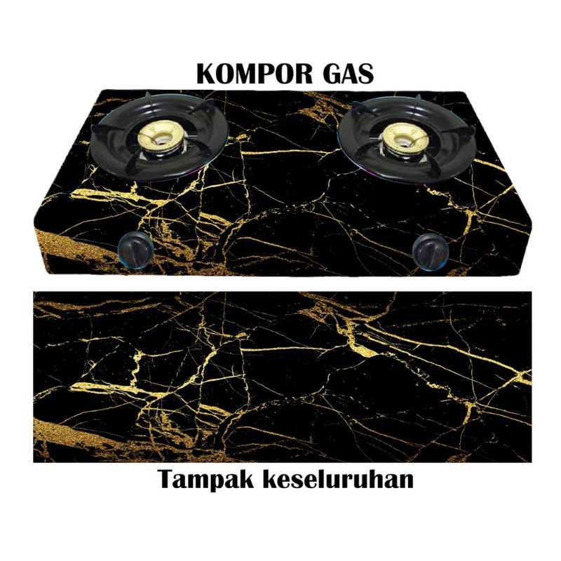 Jual Sticker Kompor Gas 2 Tungku Wallpaper Stiker Kompor Gas Rinnai ...