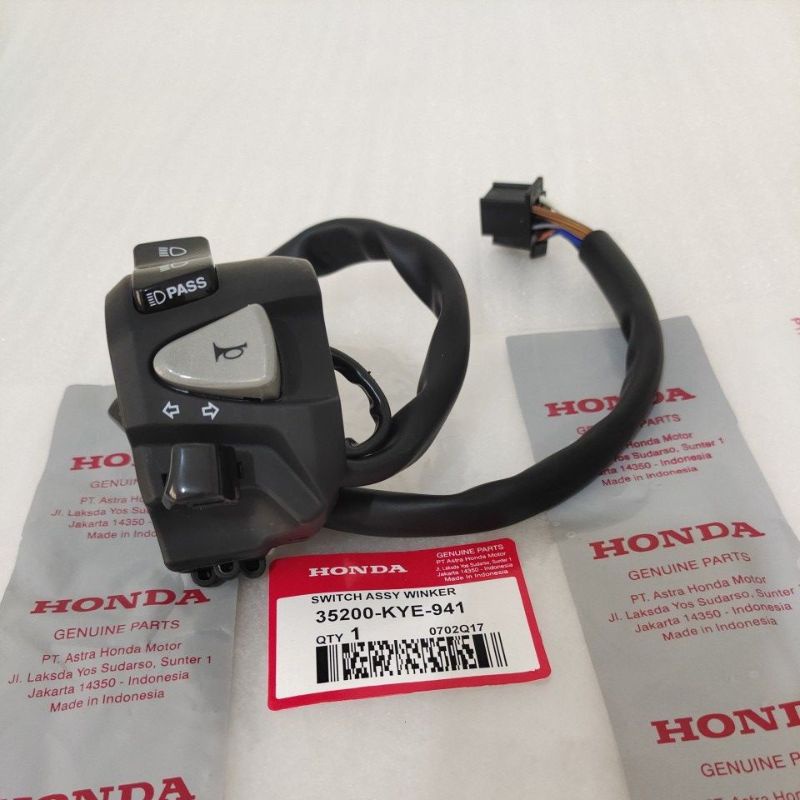 Jual Saklar Holder Switch Assy KIRI saklar lampu sein sen reting riting ...