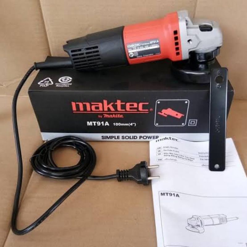 Jual MESIN GURINDA MAKTEC MT 91 A(4") | Shopee Indonesia