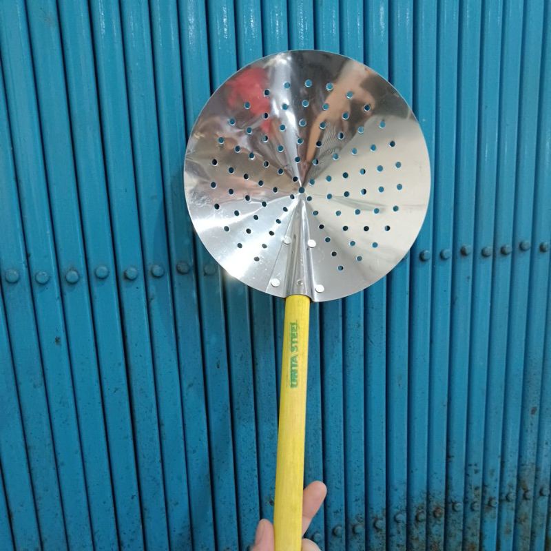 Jual serok bawang / saringan minyak bawang lokal gagang kuning ...