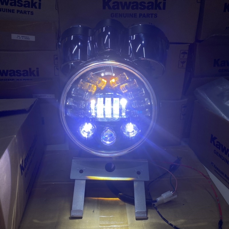 Jual LAMPU SET DAYMAKER LED BILED PROJI NINJA R SS M VICTOR | Shopee ...