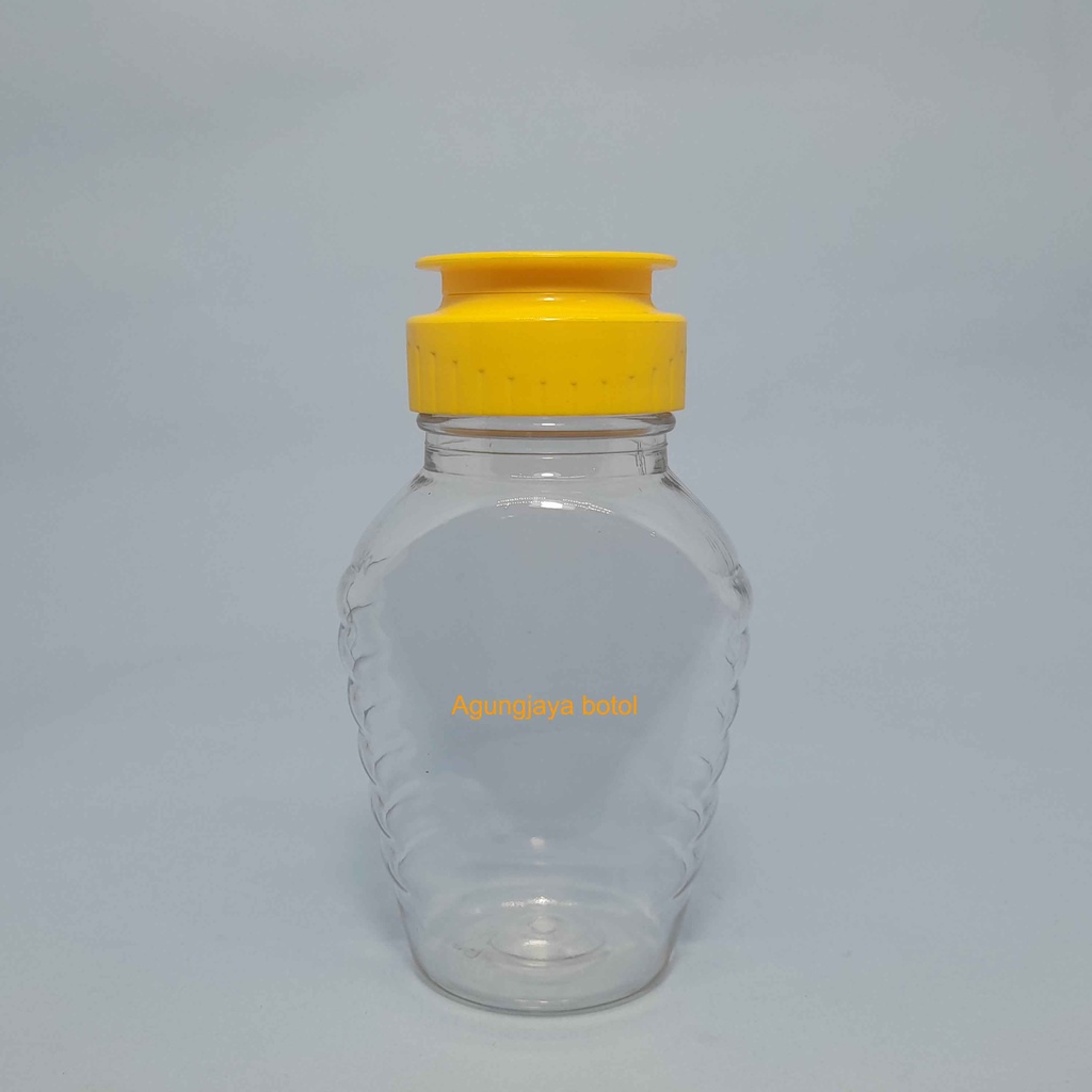Jual Botol Madu TJ Lengkung 100 ml Tutup Fliptop / Botol Madu 100ml ...