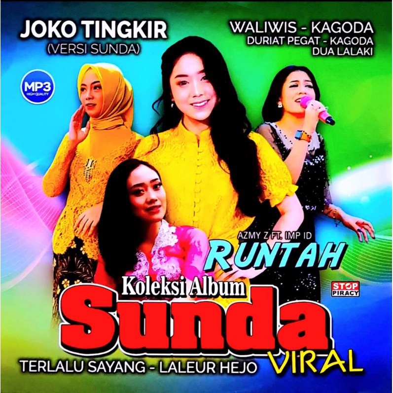 Jual KASET CD MP3 KOLEKSI ALBUM LAGU SUNDA VIRAL TERBARU - KASET MP3 ...