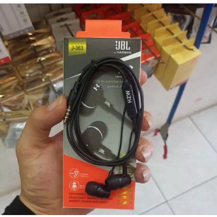 Jual PROMO!! HF HEADSET JBL J-363 COLOKAN 3.5MM SUPER BASS | Shopee ...