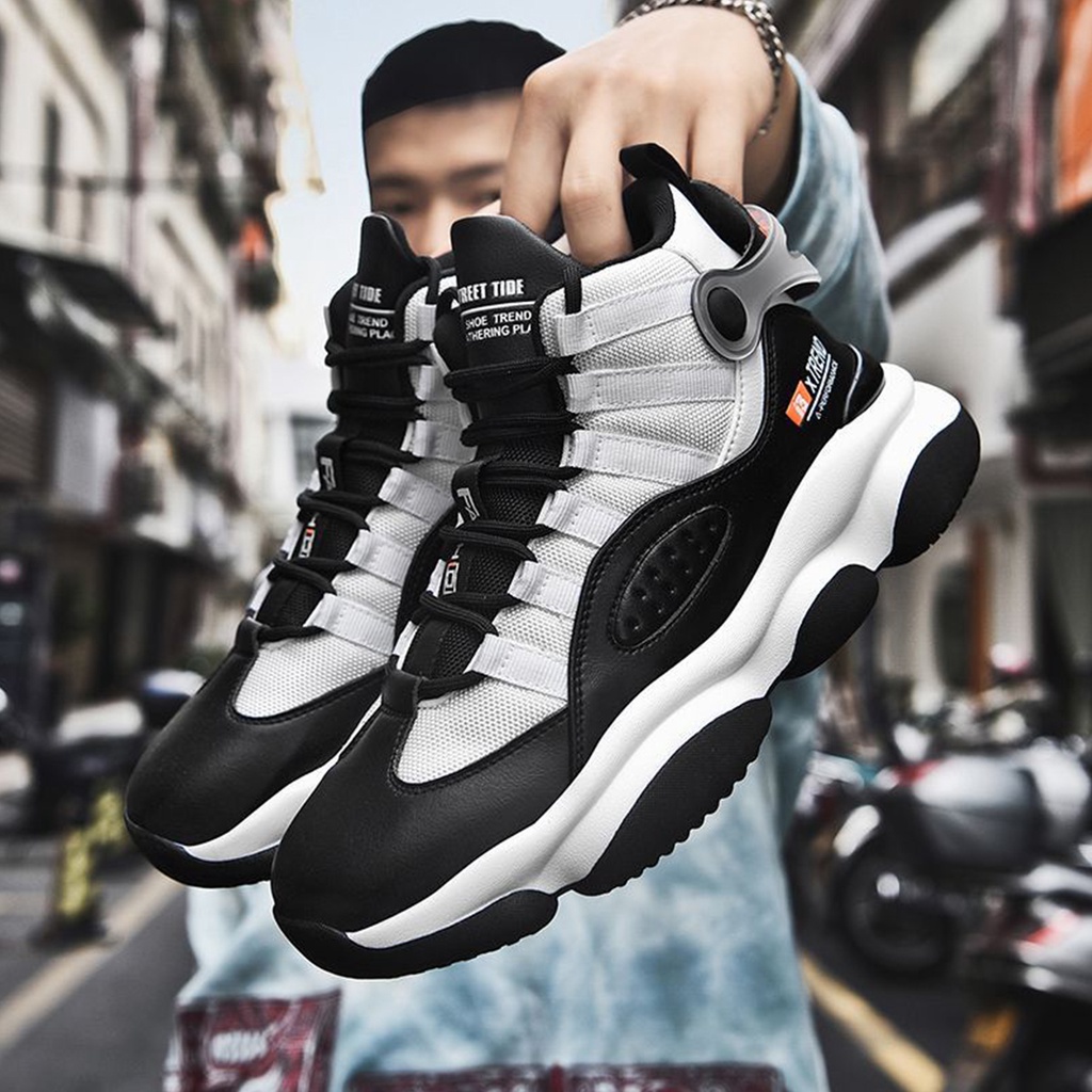 Jual Sepatu Basket Pria Modis Trendy Sepatu Cowok Basket Original Bagus ...