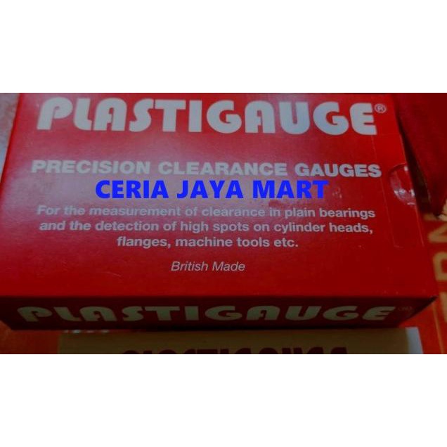 Jual Plasti gauge red plastigauge plastic gauge merah 0.025-0.175MM ...