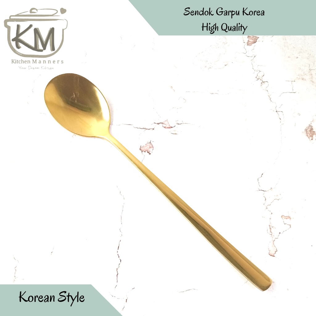 Jual Sendok Garpu Stainless Korean Sujeo Set SUS 304 Food Grade ...